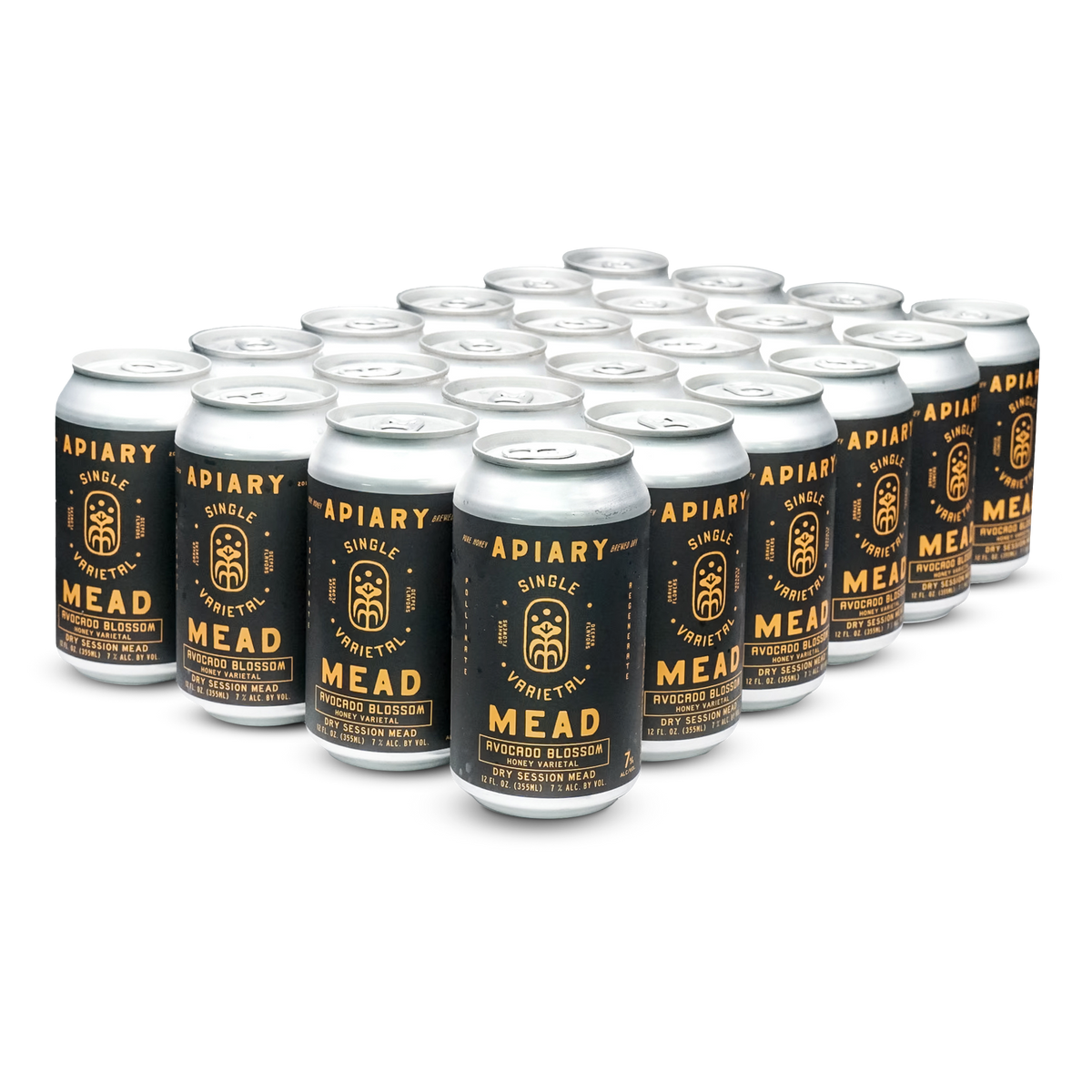 DARK FLOWER MEAD • WHOLESALE CASE of 24 x12oz – Apiary Beverage Co.