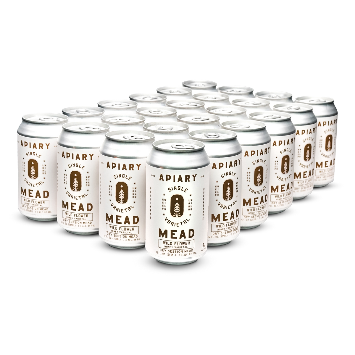 WILDFLOWER MEAD • WHOLESALE CASE OF 24x 12oz – Apiary Beverage Co.