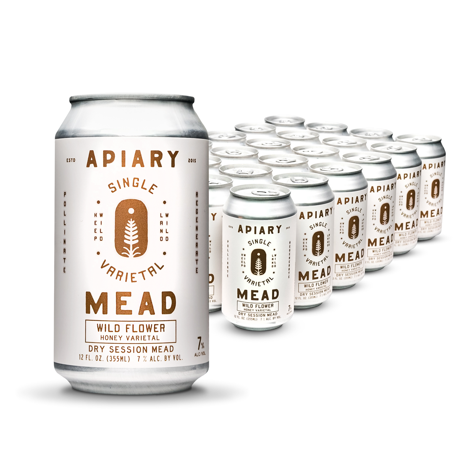 WILDFLOWER ~ DRY SESSION MEAD – Apiary Beverage Co.