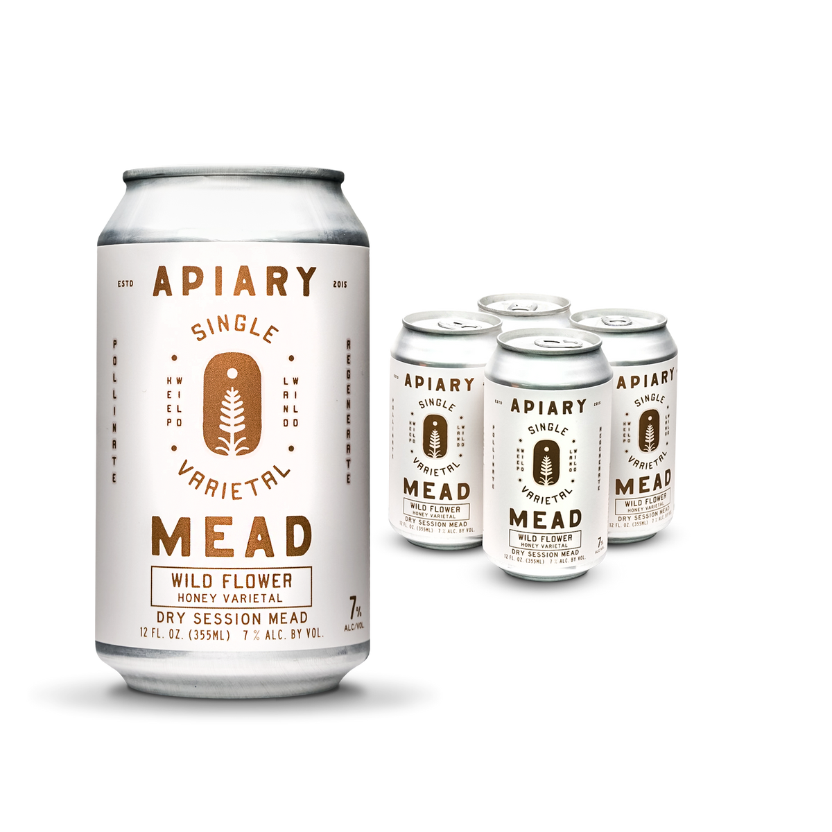 WILDFLOWER ~ DRY SESSION MEAD – Apiary Beverage Co.