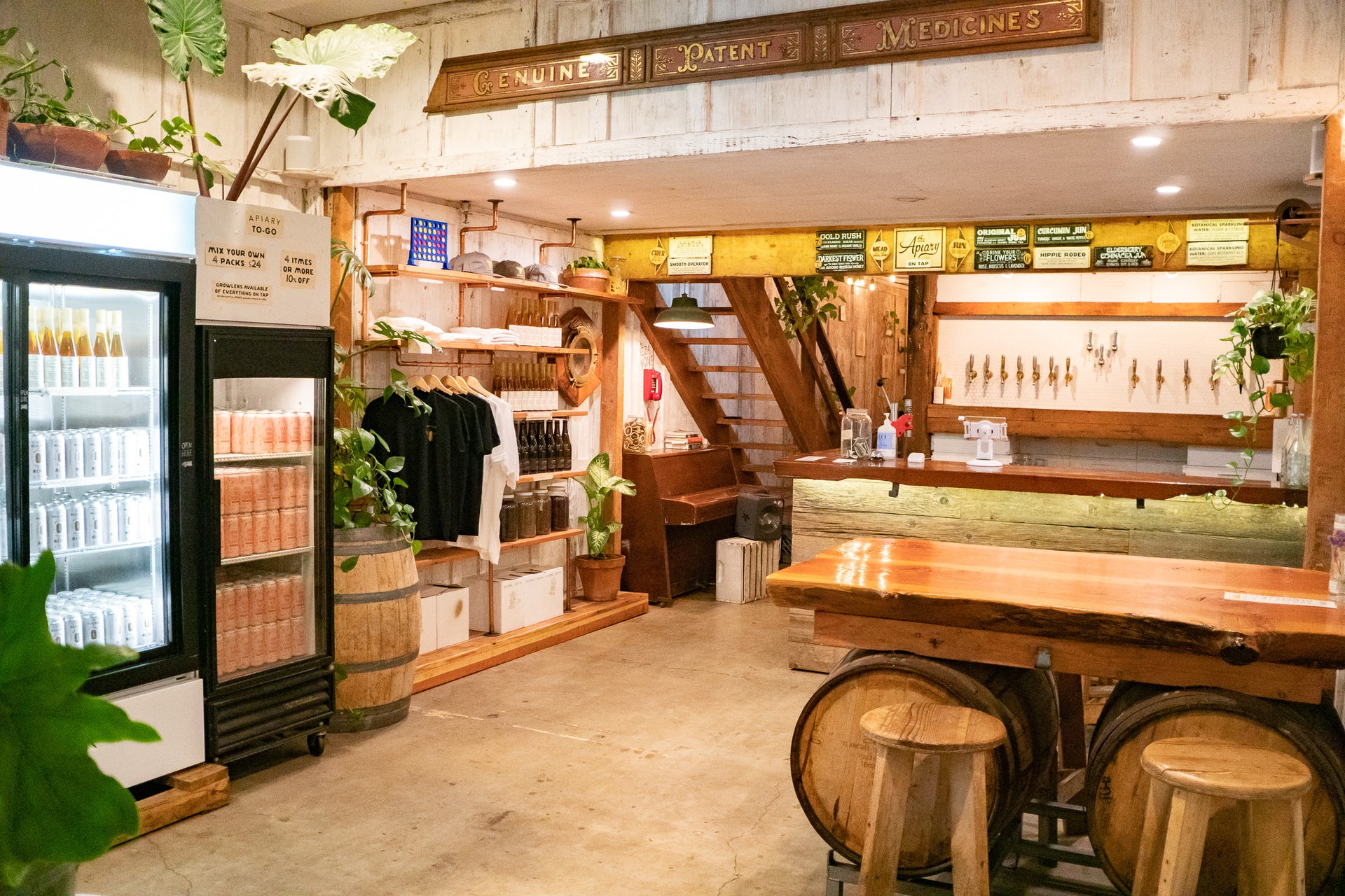 Taproom – Apiary • Mead Cider Kombucha